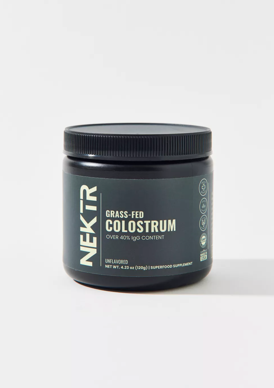 NEKTR Colostrum Superfood Supplement | Unflavored